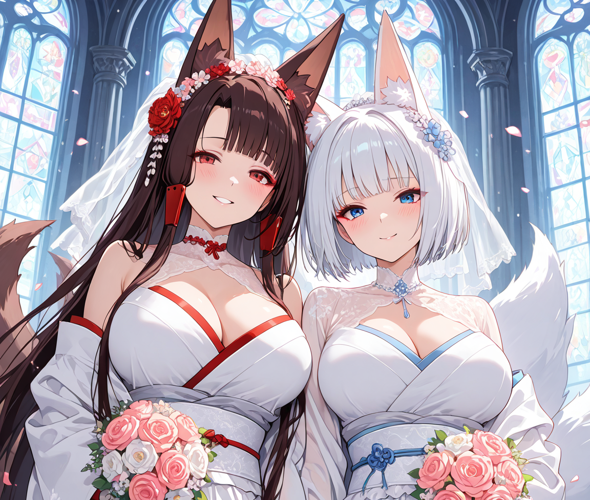 Akagi x Kaga (Azur Lane)-P1 by TheKing