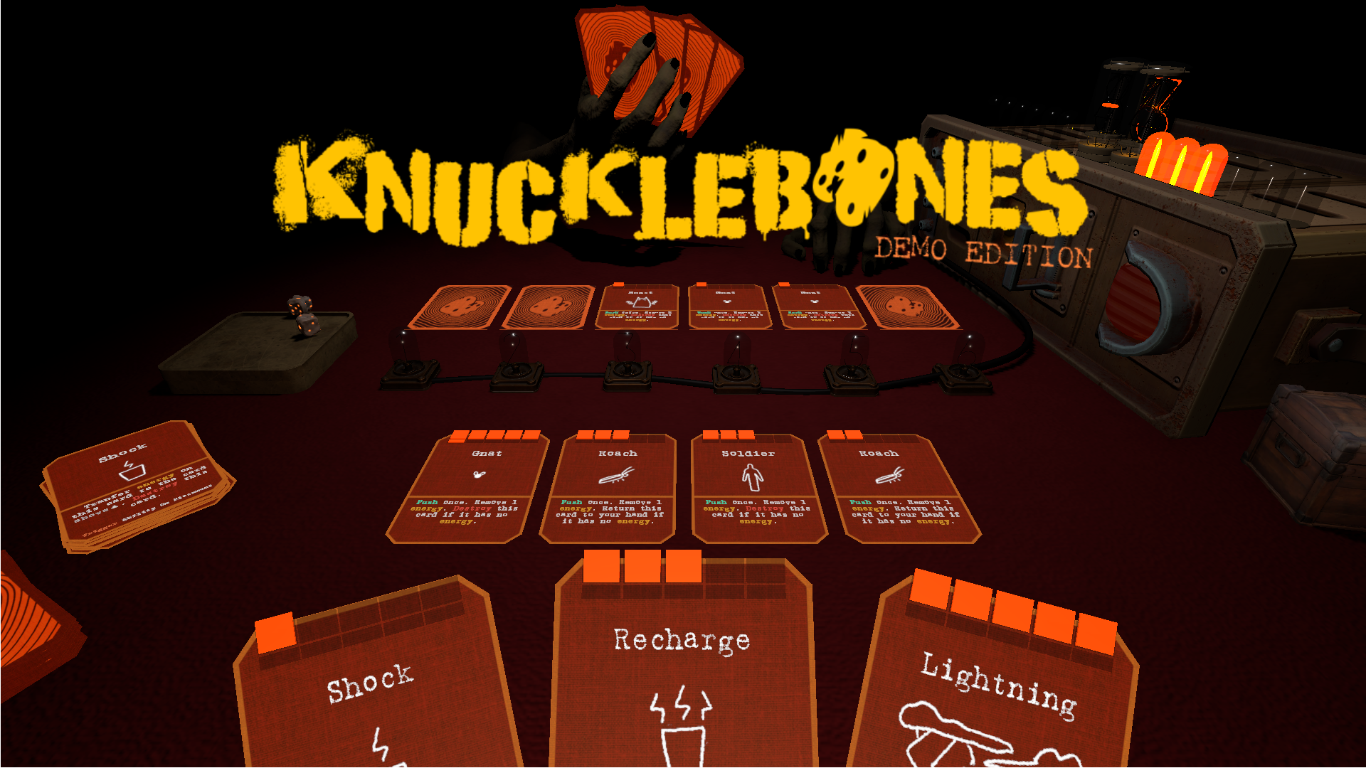 Knucklebones (DEMO) by Fledge Art, Chro, Nedac Studios, burbger