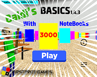 First PrizeGames updated Baldi's Basics With 3000 Notebooks! - itch.io