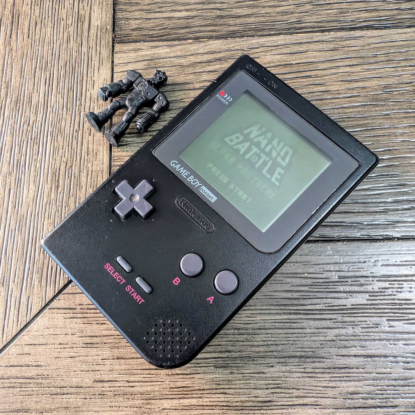 💥 Nano Battle - Alpha Protocol 🤖 on Game Boy (Color) by Tony @ Nano Battle