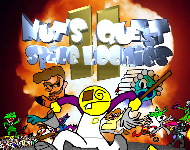 Nut's Quest II: Space Loonies by Elliott Ridgway