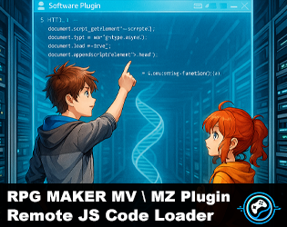 Rpg Maker MV\MZ Plugin - Remote JS Code Loader by The Circle - Games Assets and Tools