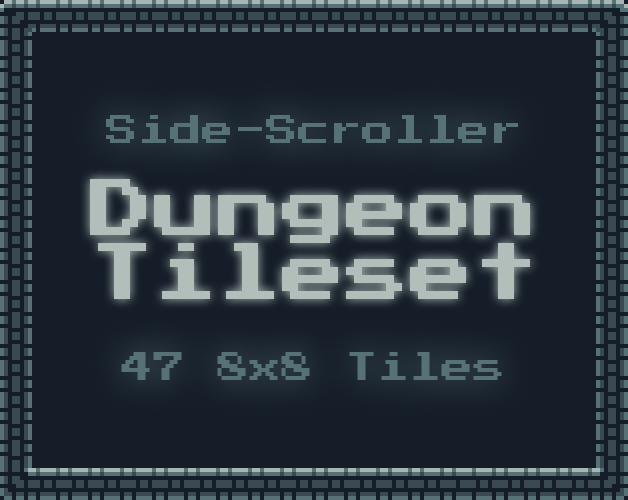 Side-Scroller Dungeon Tileset by Synapse