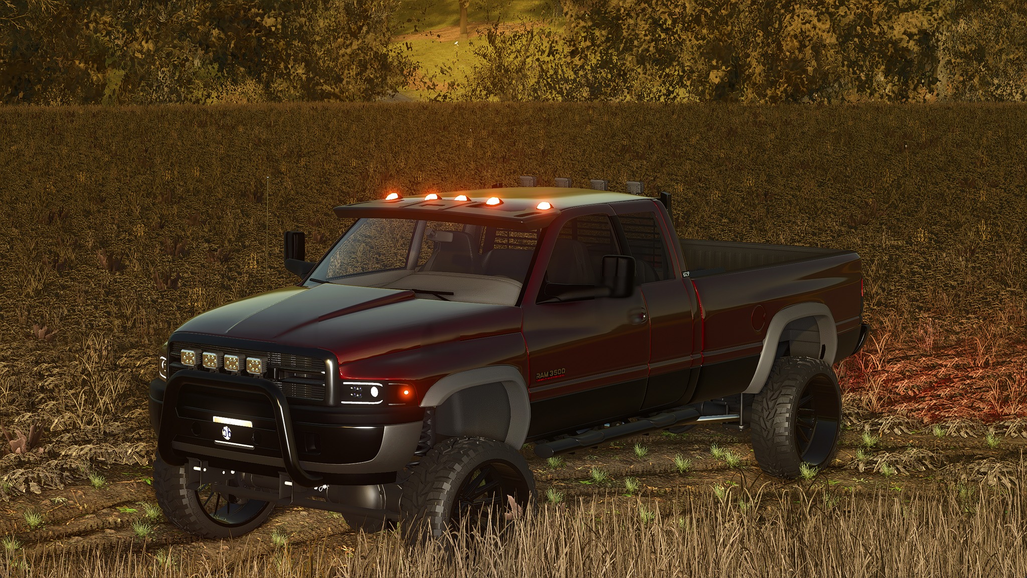 FS25 - 2002 Ram 3500 by GearWrench Modding