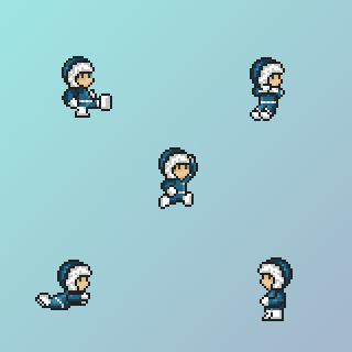 Platform character Eskimo by La Red Games