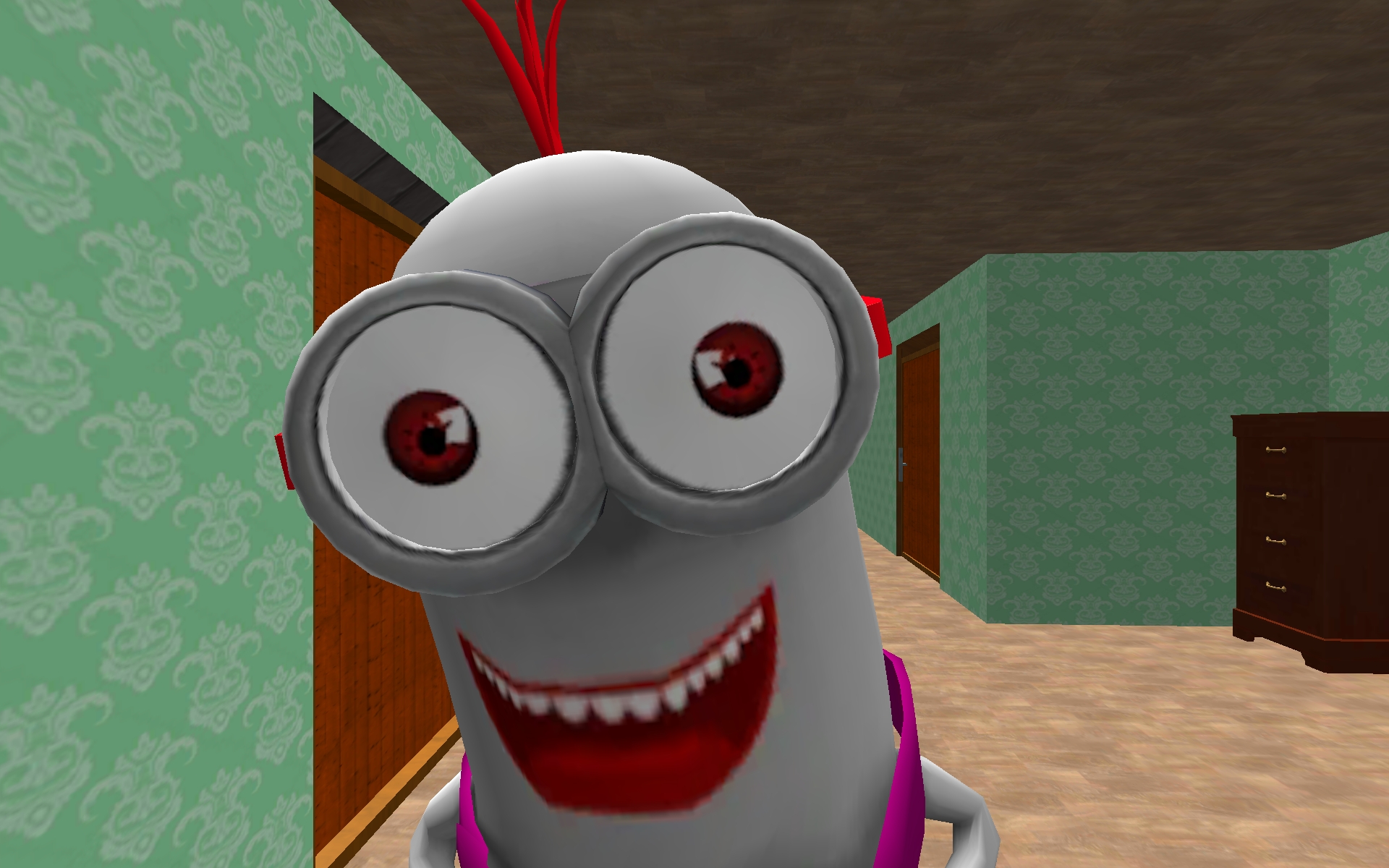 Clown Neighbor Minion Escape by EliasHORROR