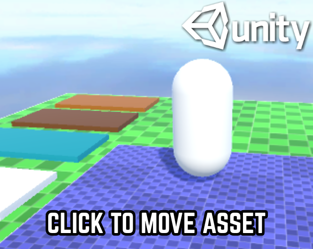 Simple Click To Move Unity Template by CrocodileAssets