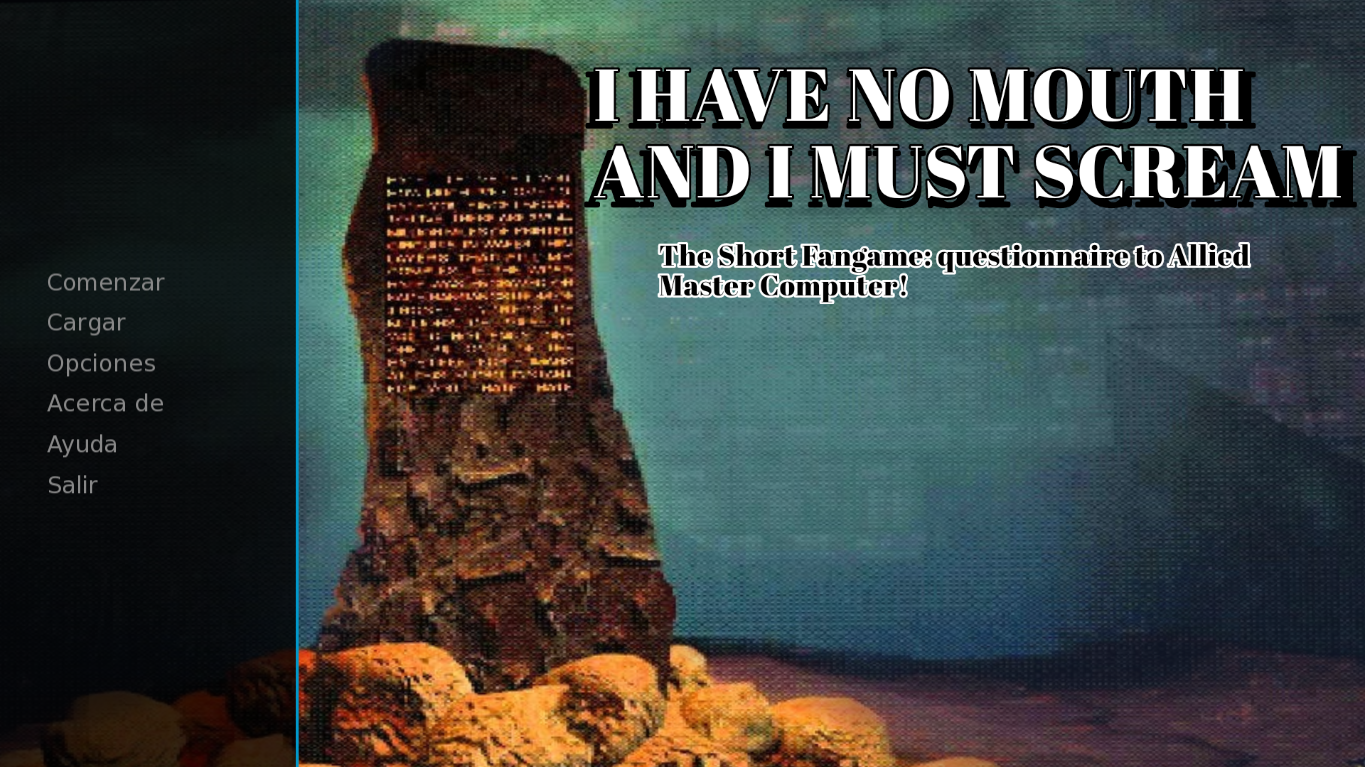 I Have No Mouth And I Must Scream Fangame Pc Version By Micoldevn
