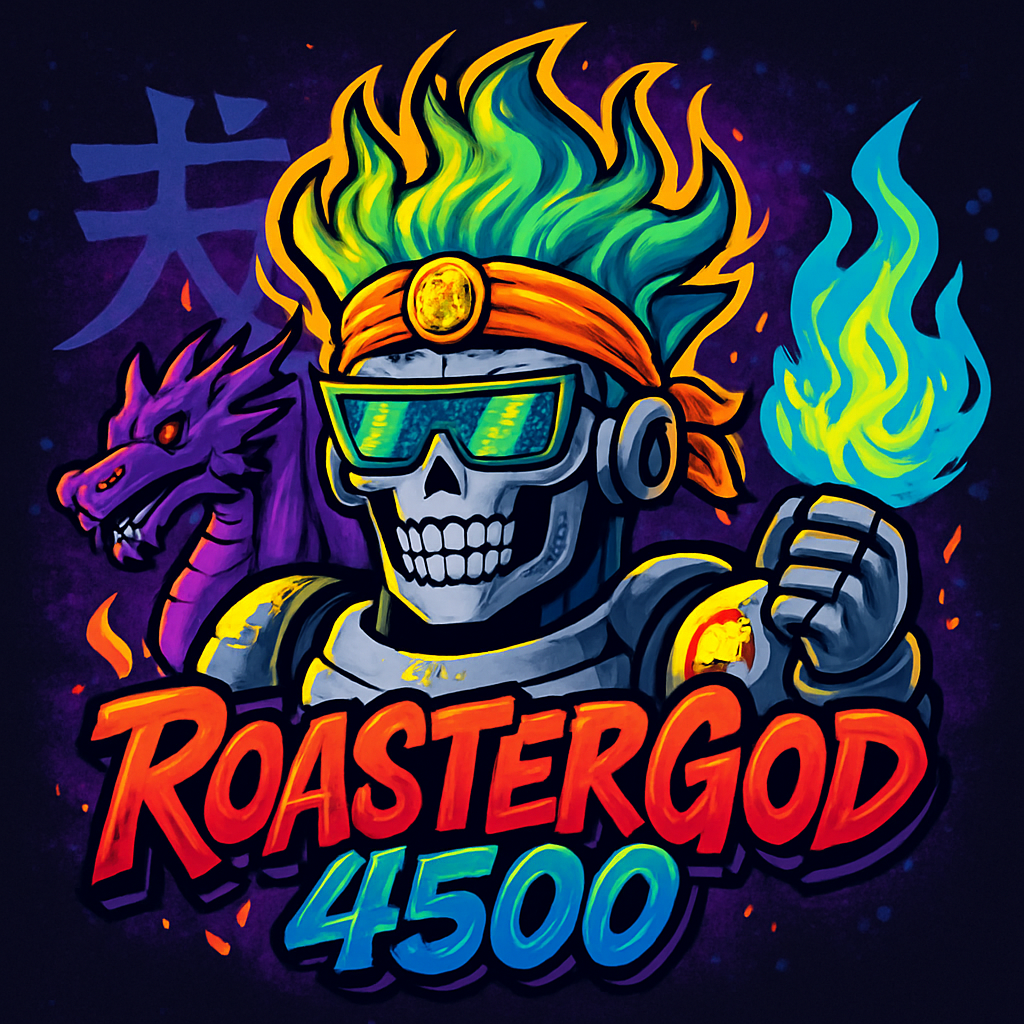 Roastergod Bot 4500 by Kushagra Krishna Maurya