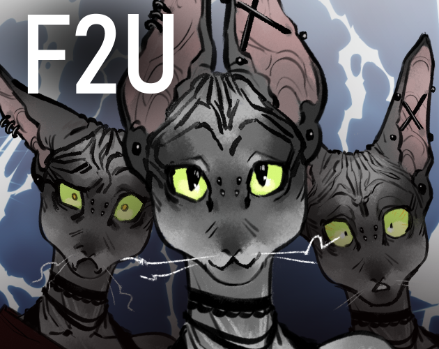 SaltyCryptid: Sphynx Sprite (F2U) by SaltyCryptid