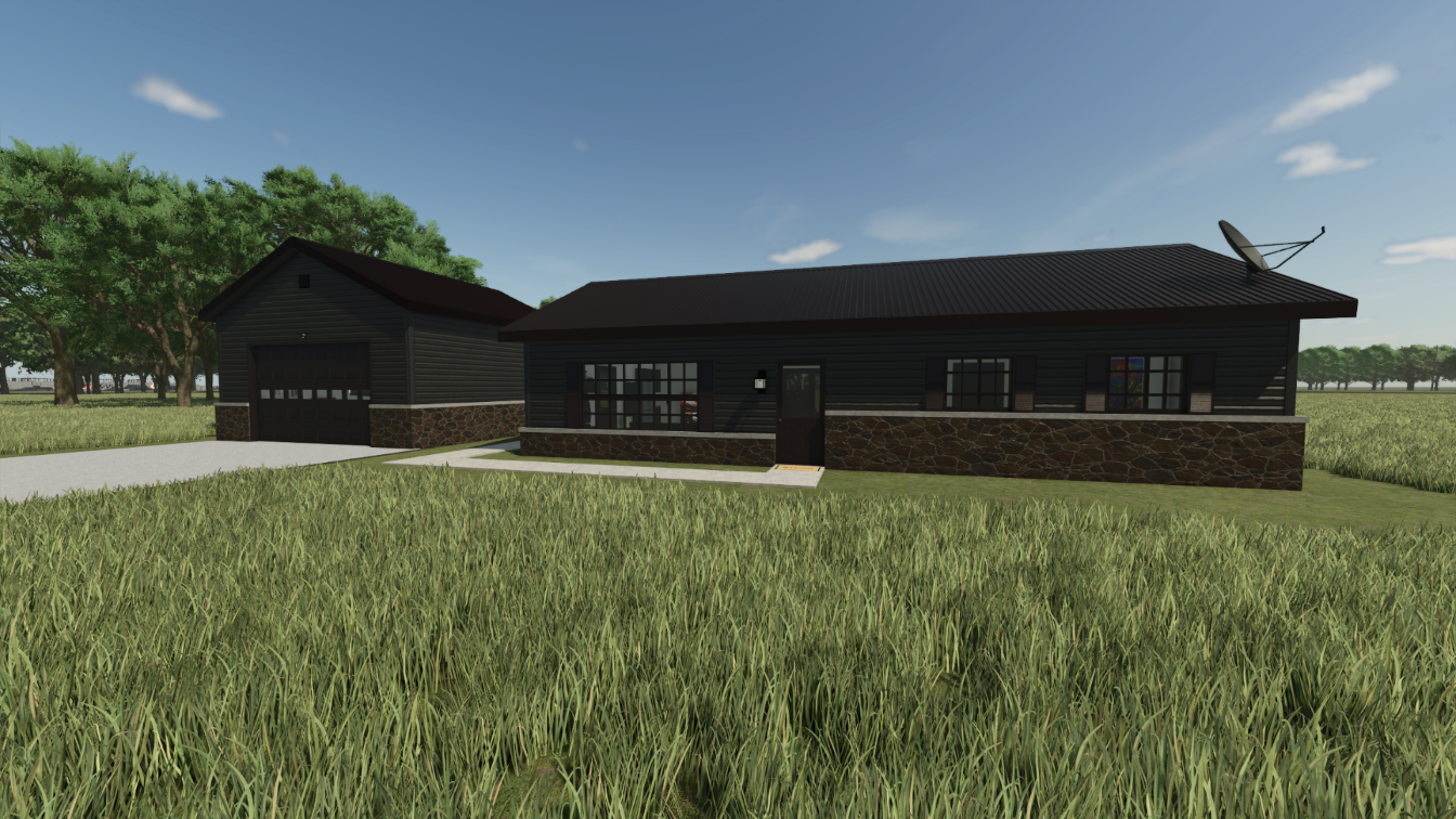 ACH25 House 3Bed2Bath Ranch by Snakebizzle