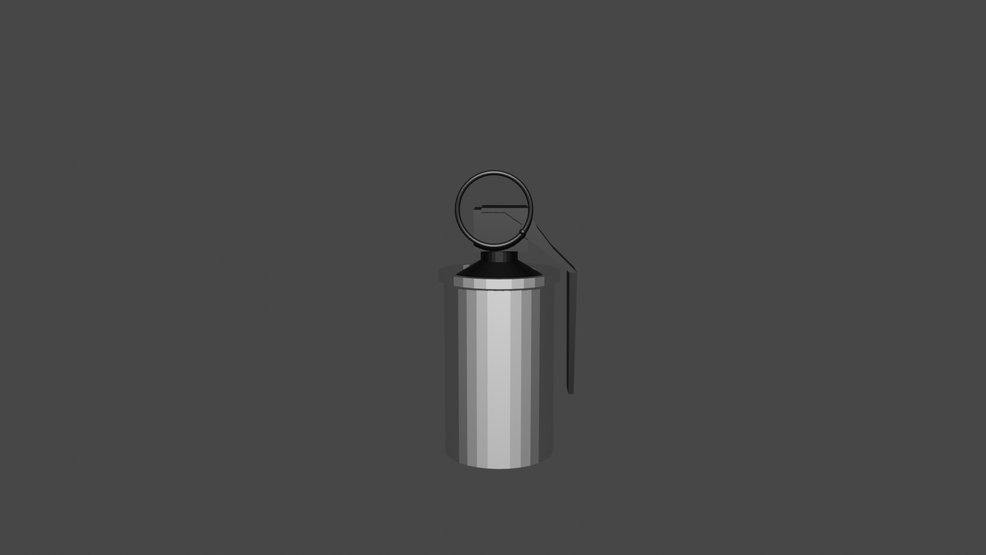 Low poly Tear Gas Grenade by YourPetFish