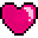 16x16 Heart by BixbyBubbly