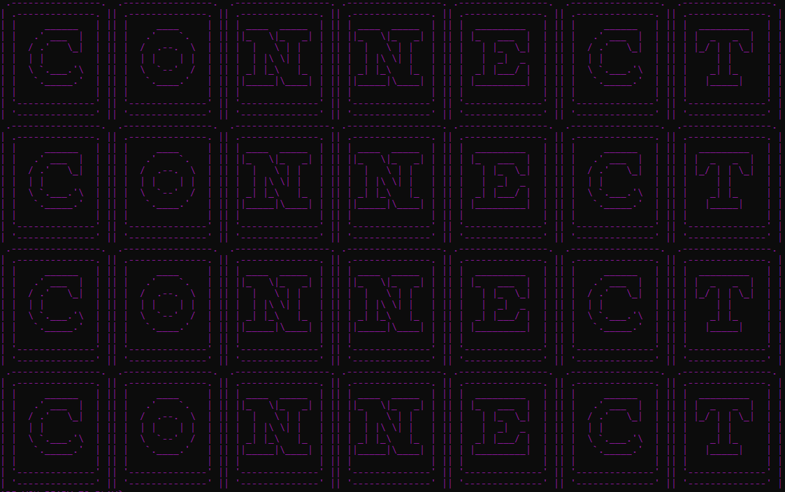 Connect 4 - Text Based by Eashvar Balachandran