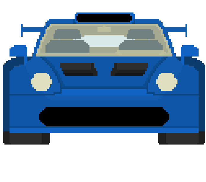 The final version is now ready - Free Simple Car Pixel Art Sprite by ...