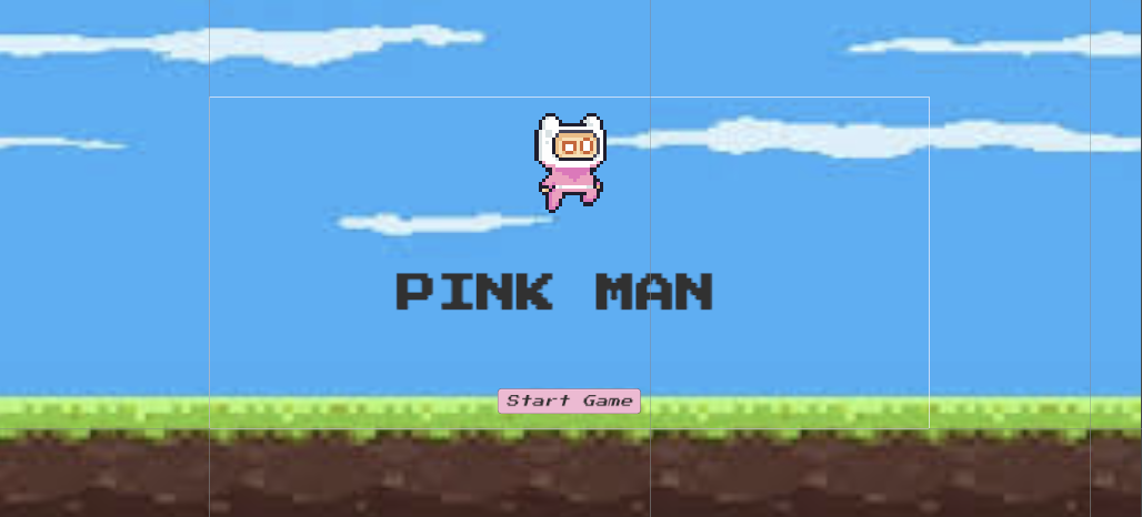 Pink Man 2D Video Game by juliajjj