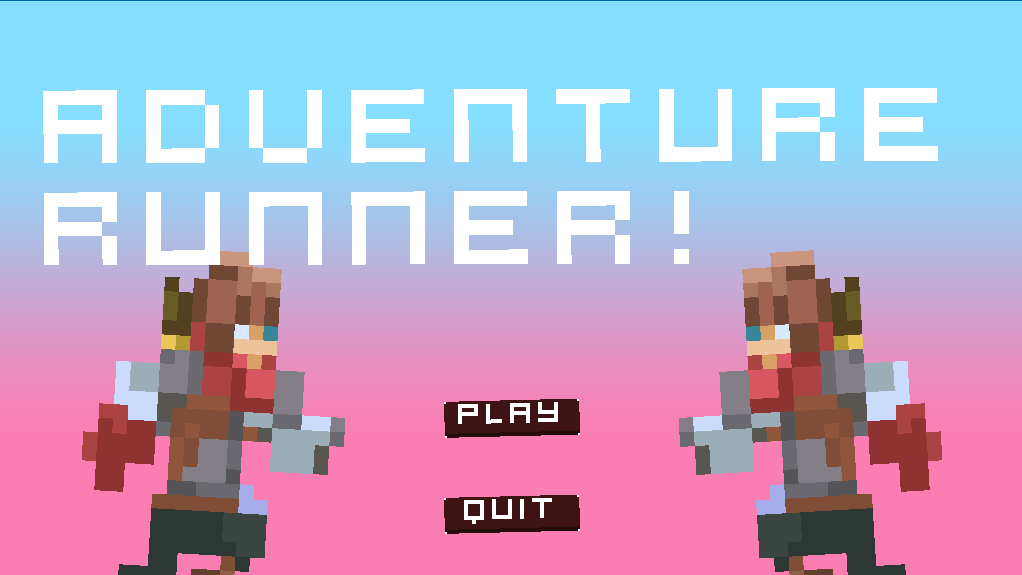 ADVENTURE RUNNER! by spinnyflame146 for PLATFORMER JAM - itch.io