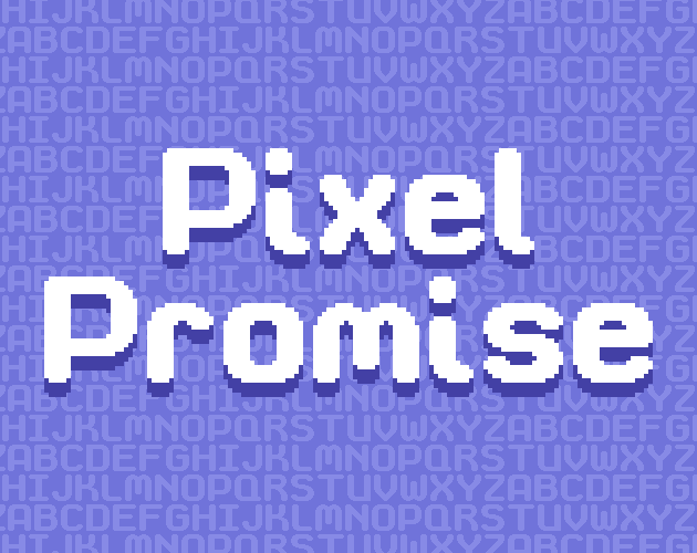 Pixel Promise 24x24 Pixel Font By Vexed