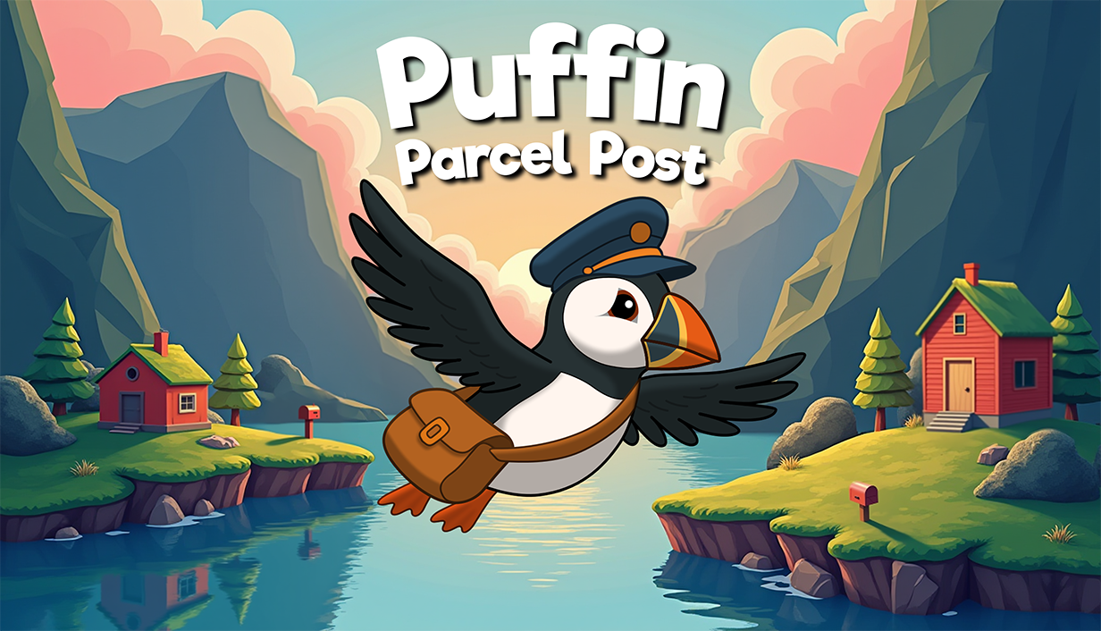 Puffin Parcel Post Demo by ahoybyte