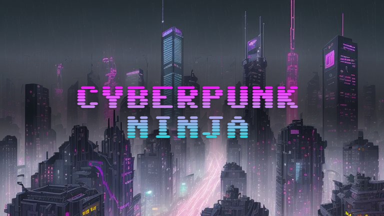 Cyberpunk Ninja by Felix Holm