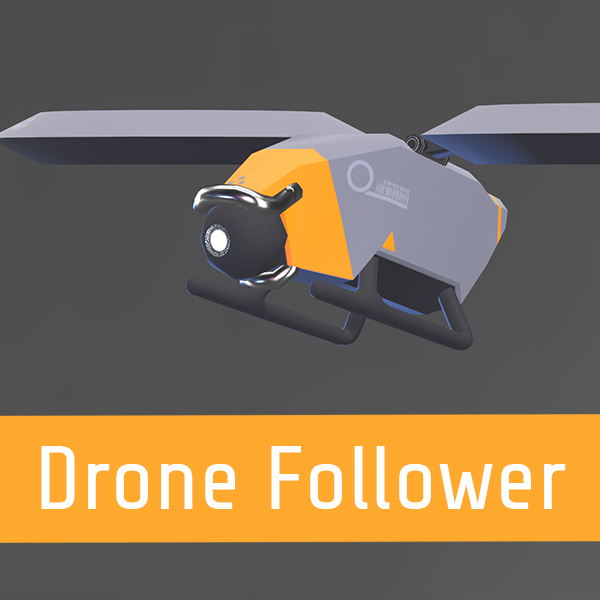 Drone Follower by lackofbindings
