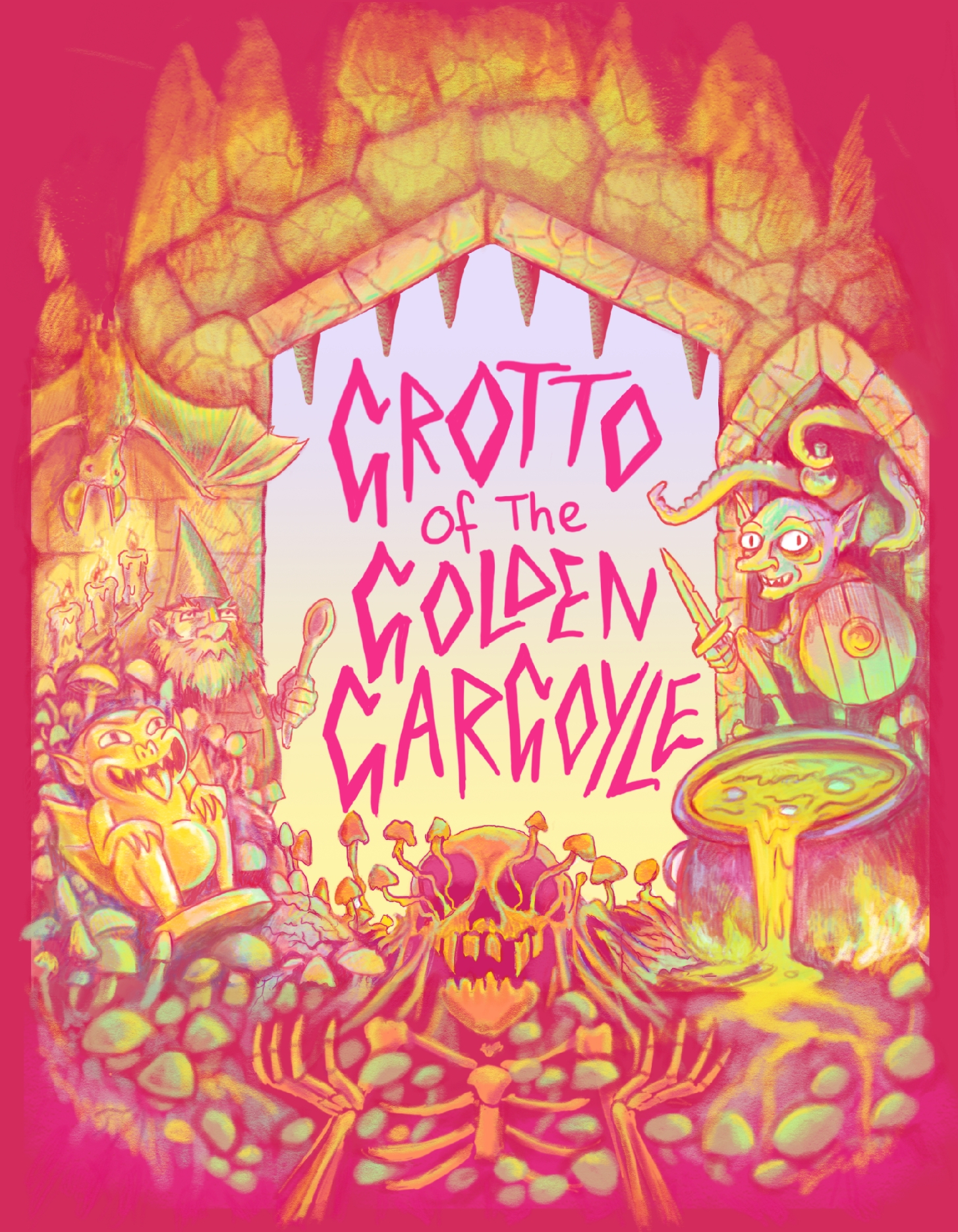 Grotto of the Golden Gargoyle by Brendan Barnett