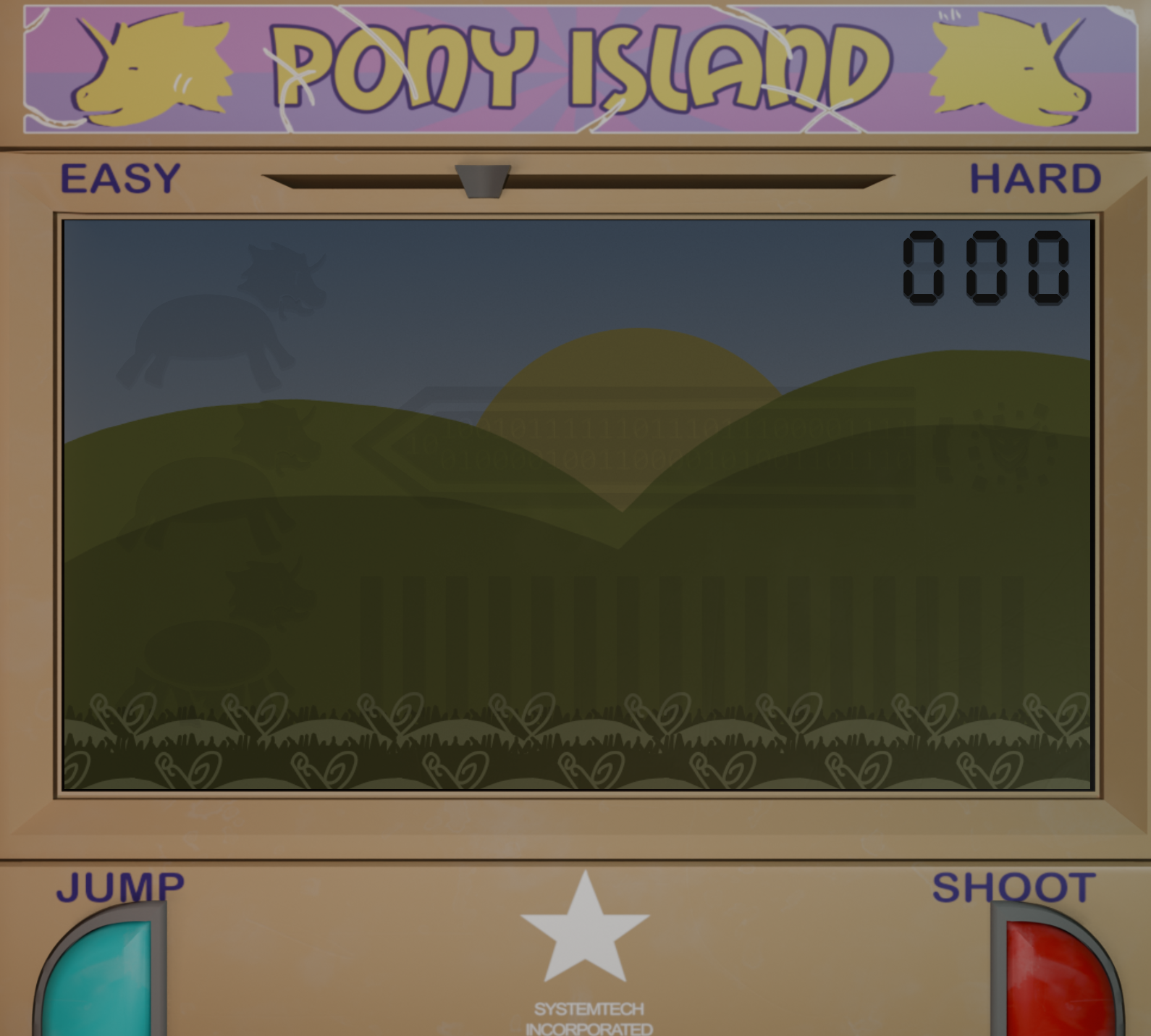 Pony Island LCD Handheld (Demake) by TVFLabs