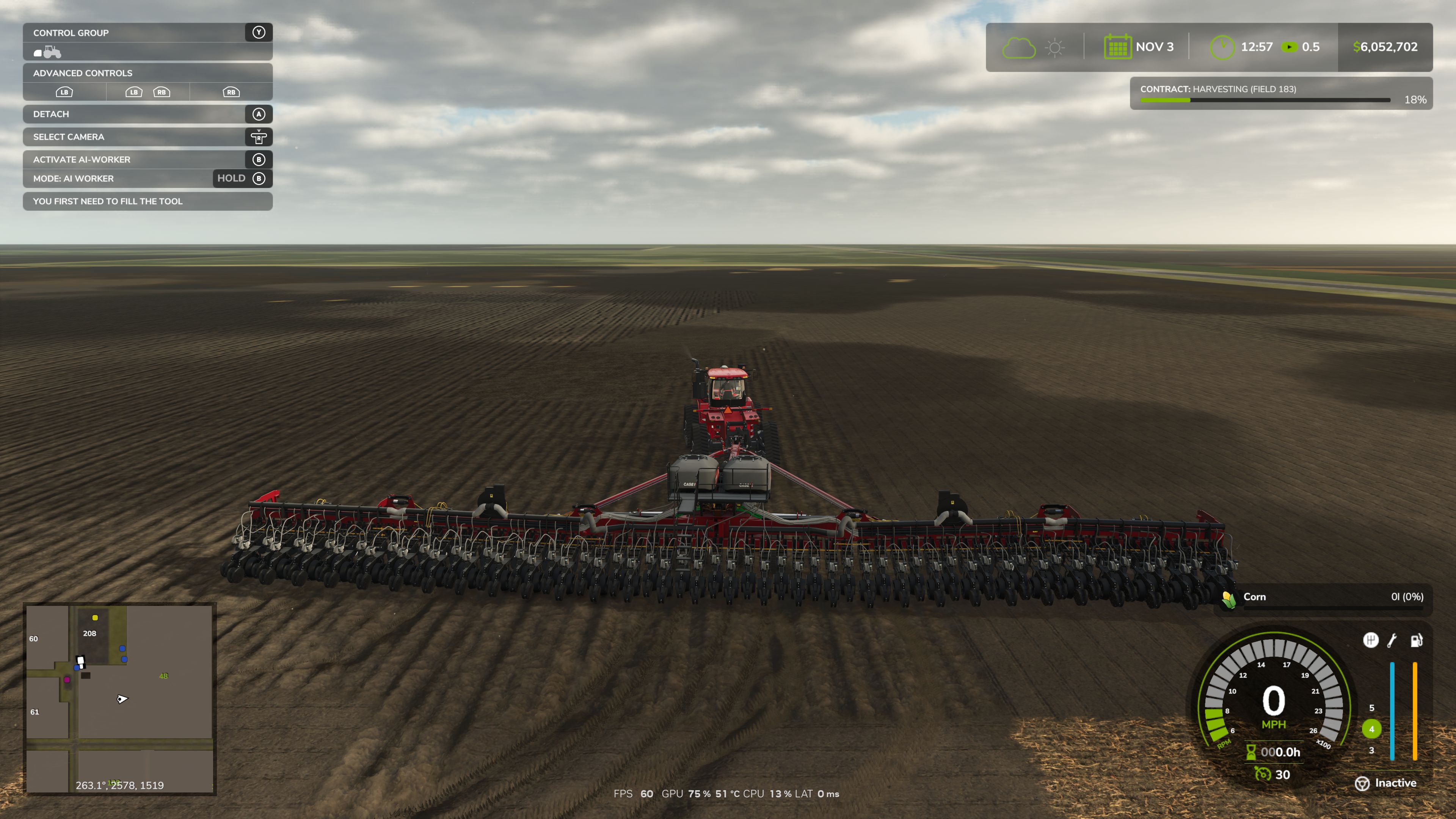 Case FastRiser 6161 Planter by B13mods