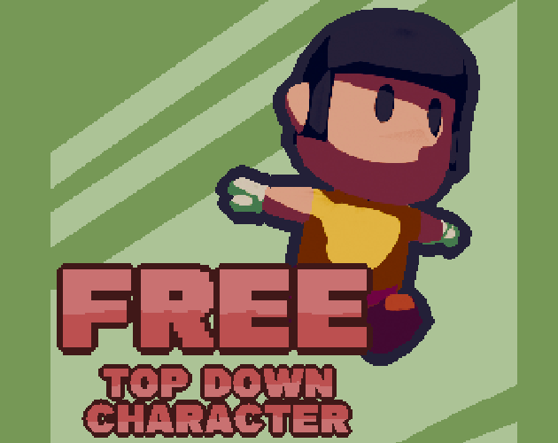Pixel Art 2D Top-Down Character Base by fadinfadin