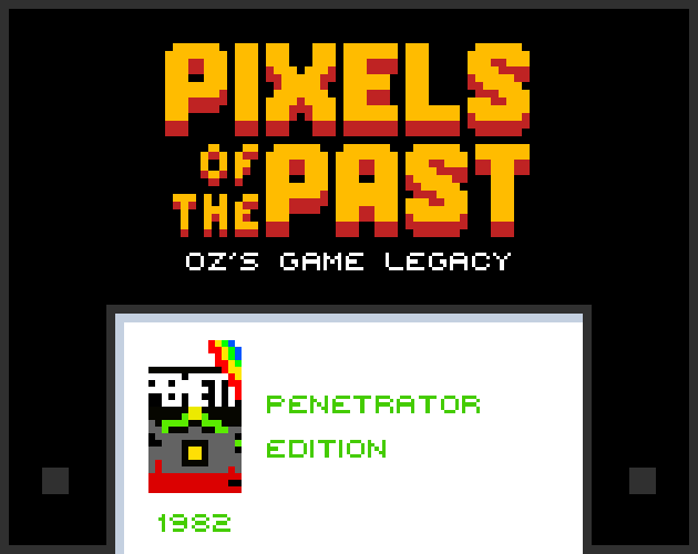 Pixels of the Past: Penetrator Edition by Nikitam7