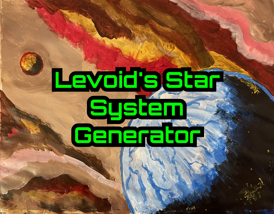 Levoid's Star System Generator by Levoid