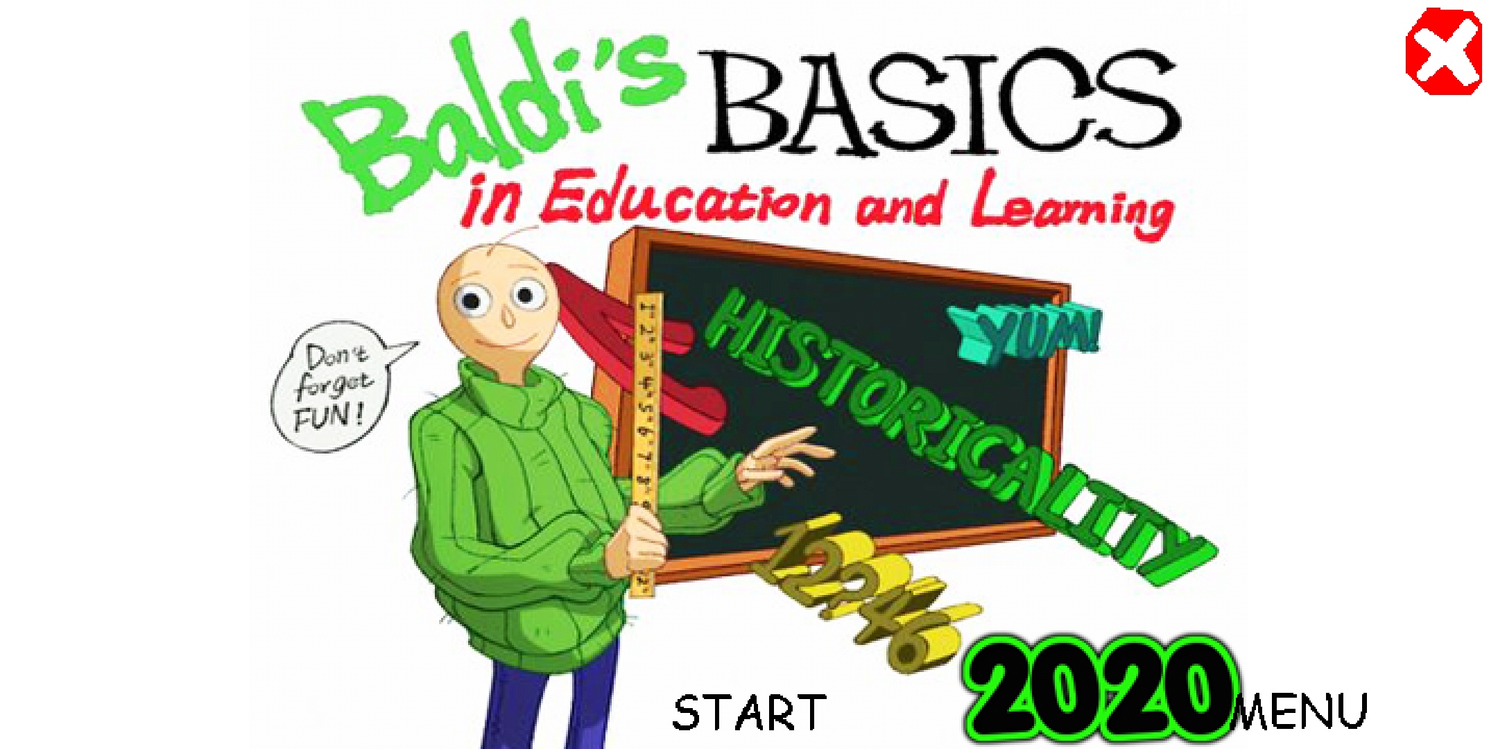 Baldi's Basic But You Are A Baldi by Bcarjuna