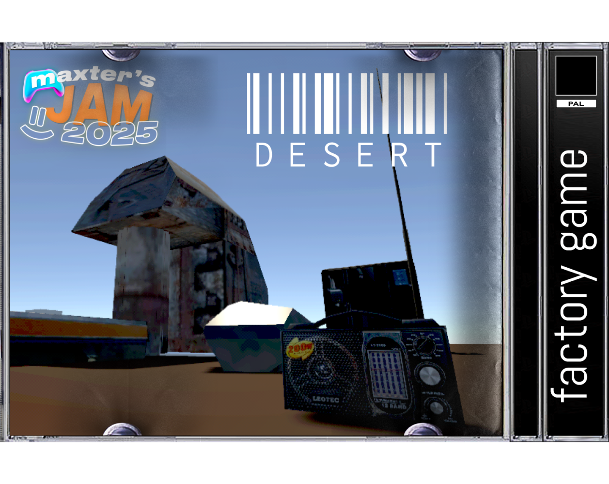 Desert. Factory game by GarageGameDev | Гаражный геймдев