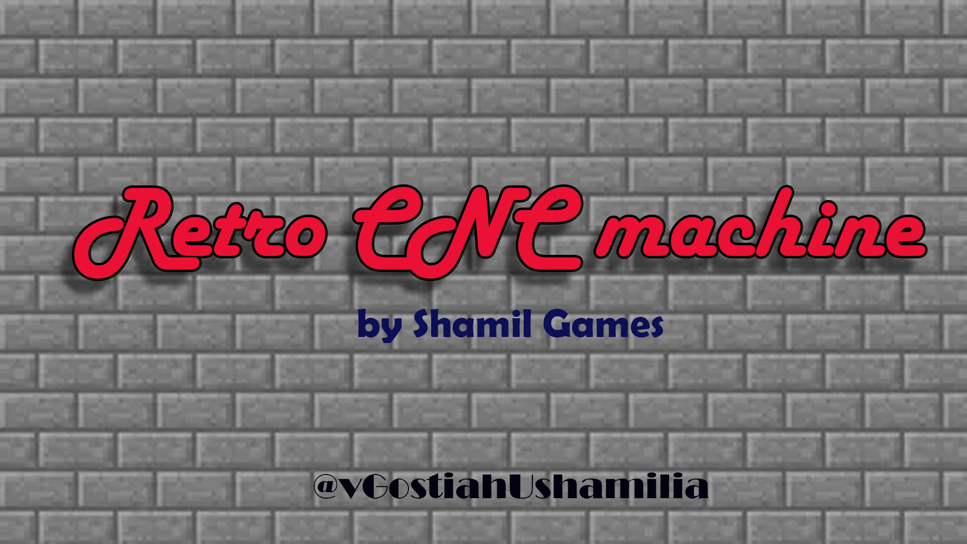 Retro CNC Machine by Shamil123GameMaker