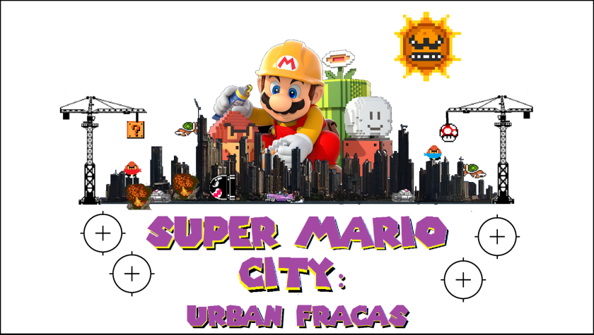 Super Mario City: Urban Fracas (Wireframe Prototype) by James Nowlan