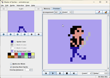 Master of Sprites - sprite editor for commodore 64 sprites by Telex ...