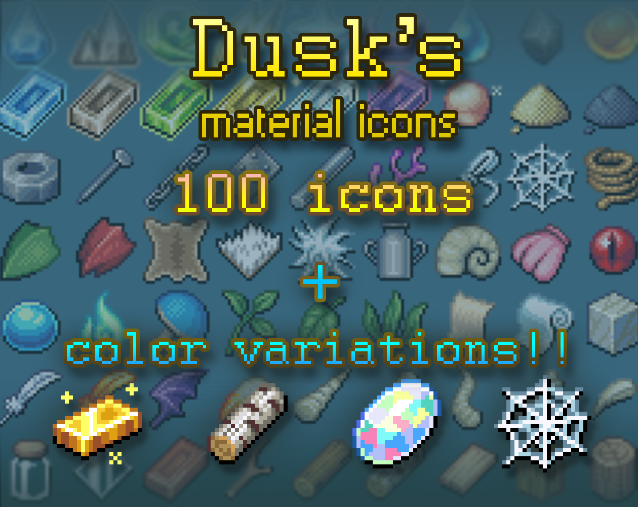 Dusk's Materials Icons(24x24) by Dusk Games