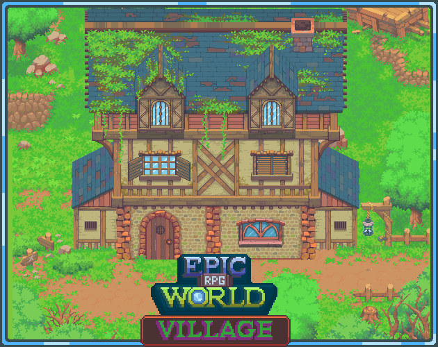 New NPC - Vendor and shop - Epic RPG World - The Village by RafaelMatos