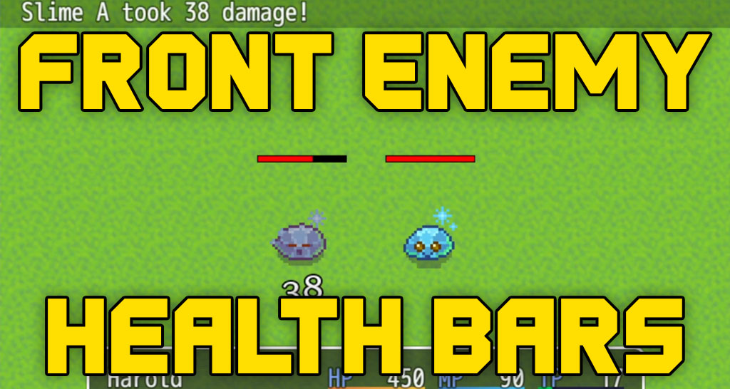 Front Facing Enemy Health Bar - RPG Maker MV & MZ by XyScripts