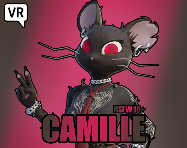 Camille - NSFW Blender Model + VRChat by Shachath3D