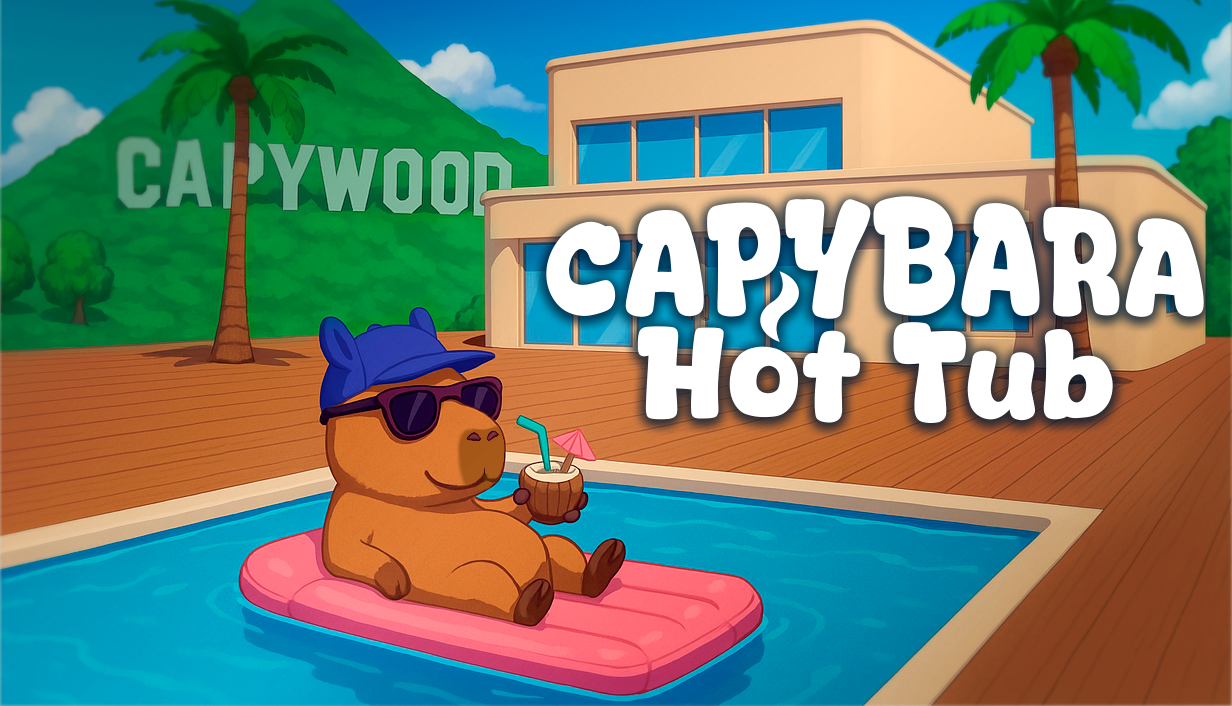 Capybara Hot Tub Alpha by SQRT Games