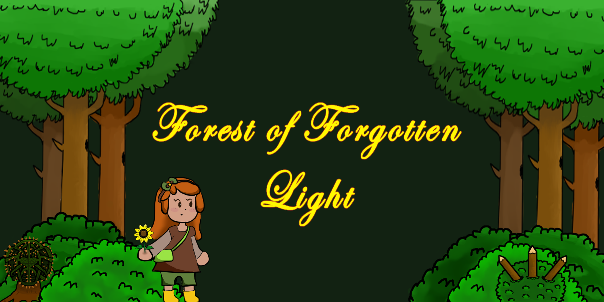 Forest of Forgotten Light by AlineSalles33