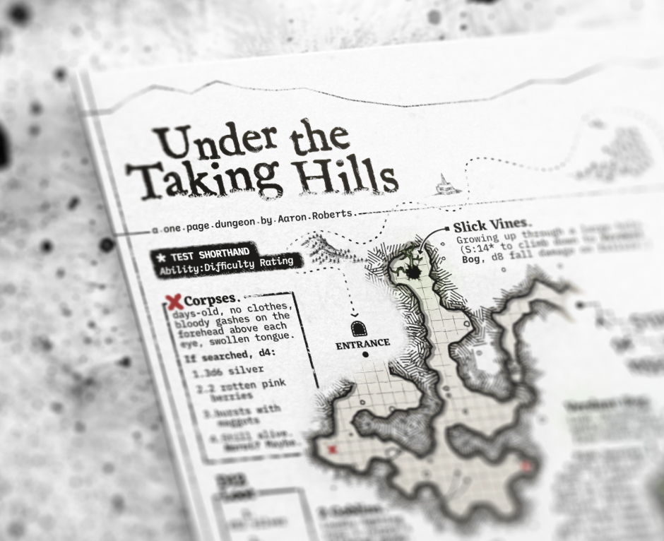 Under The Taking Hills by Croak & Dagger