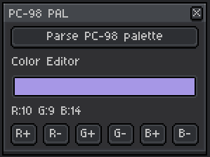 PC-98 Color Space Parser by Madson
