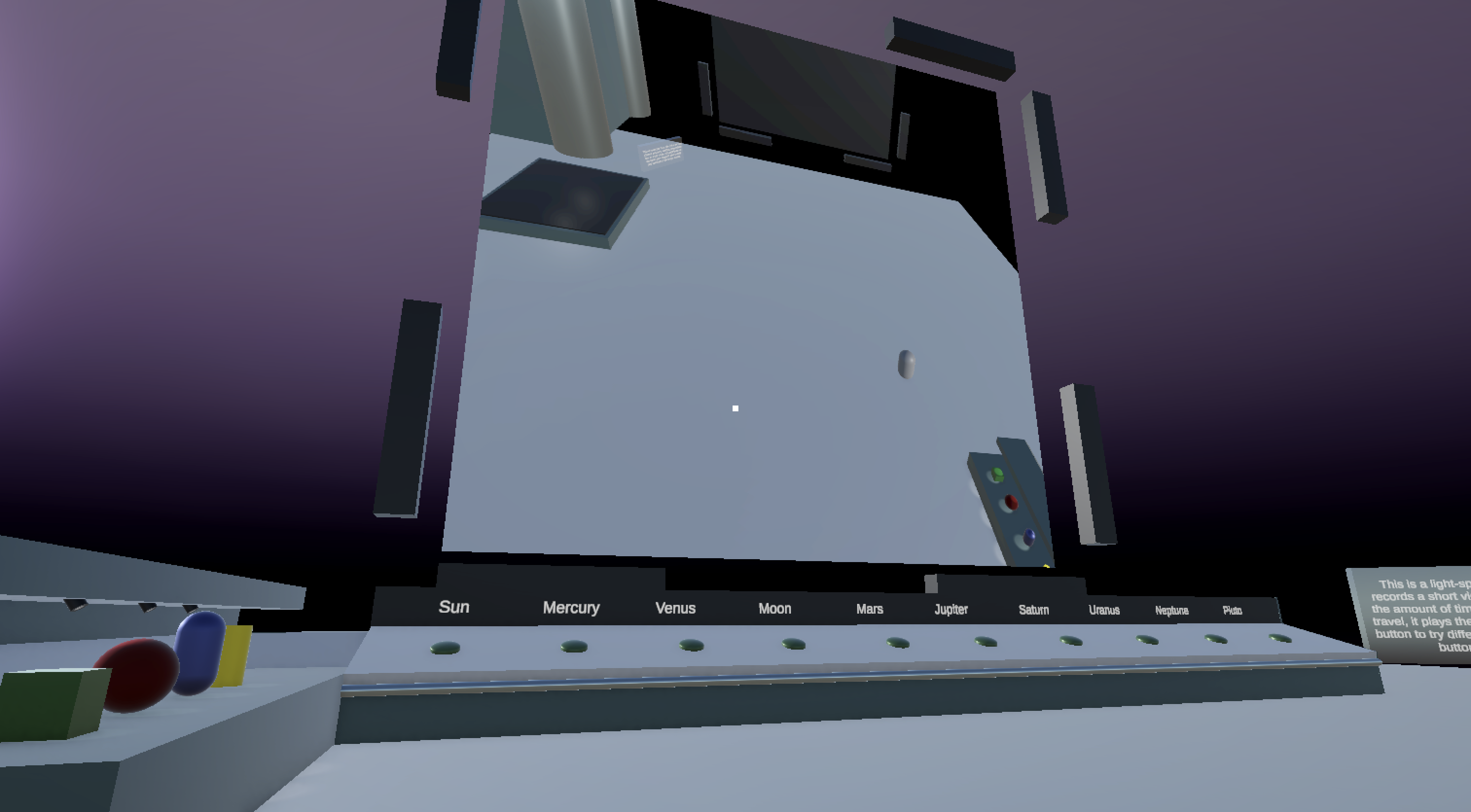 Light Speed and Orbit simulator by Levi Schaffer