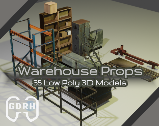 Warehouse props by DarkcomDev