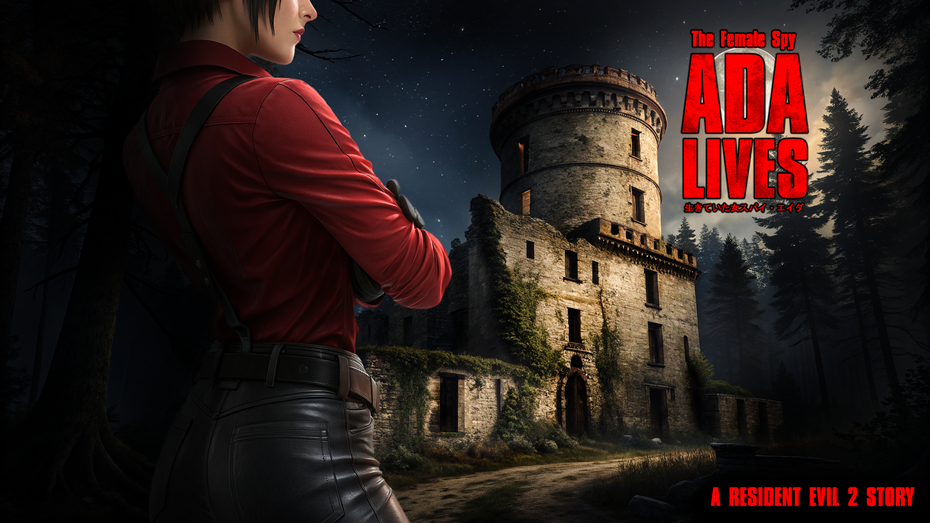 RESIDENT EVIL — The Female Spy Ada Lives by Anvell