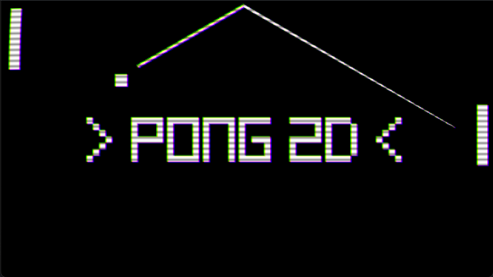 > PONG 2D