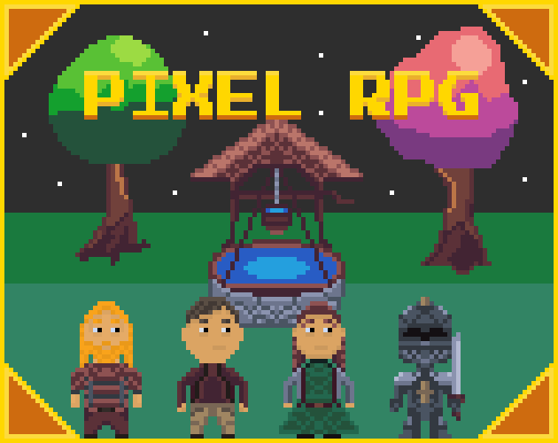 Pixel RPG asset-pack by Stojkea