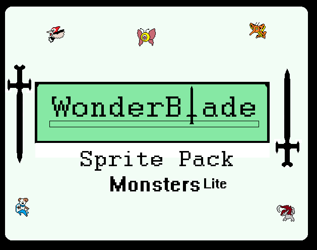 Wonderblade: Monster sprite Pack Lite by Lost Soul Designs